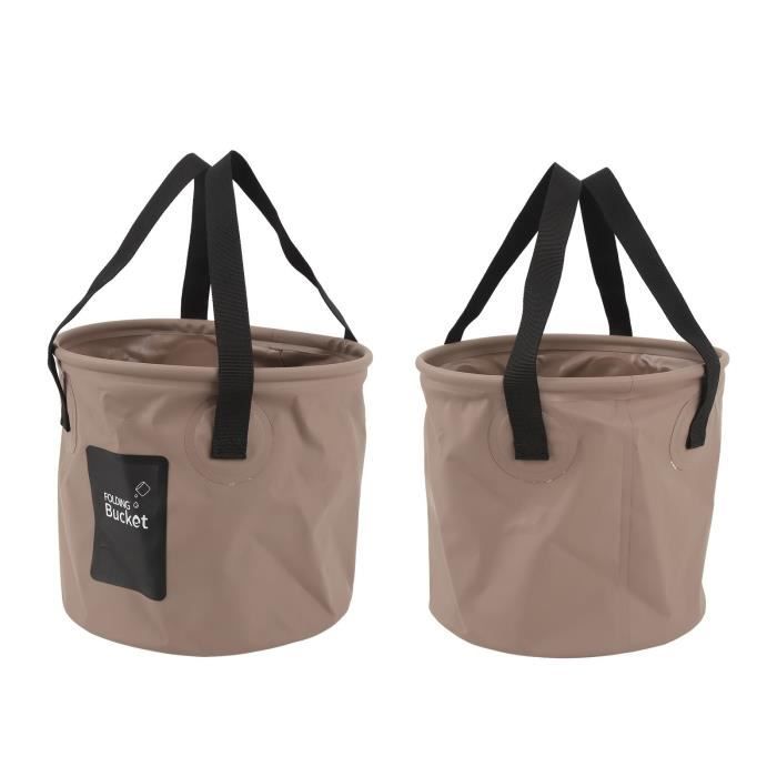 Seau pliant 10 L Seau pliable 10L, seau à eau pliable Portable ...