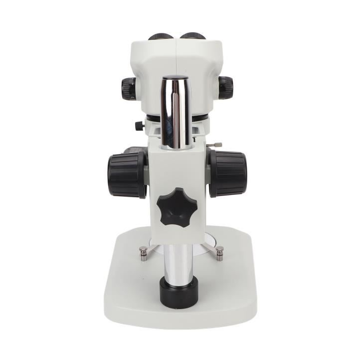 Qiilu microscope binoculaire avec lumière annulaire Kit de microscope ...