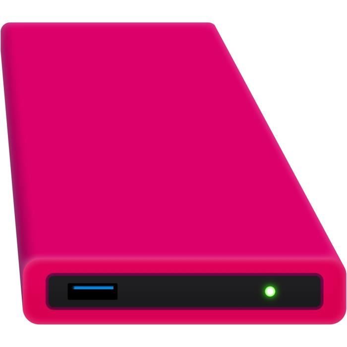 Hipdisk Disque Dur Externe 2,5 Pouces Usb 3.0En Aluminium Avec Coque De ...