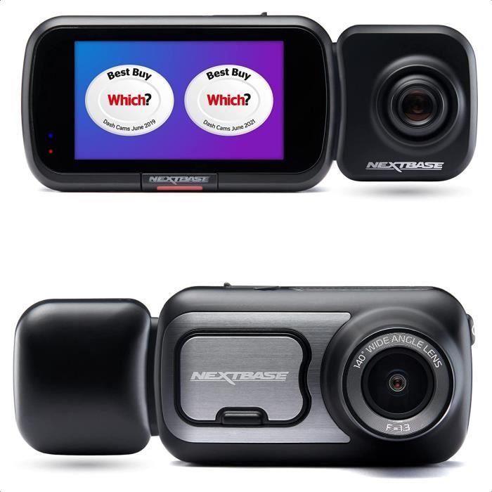 Nextbase 422GW Dashcam Voiture Avant et arrière - Dash cam HD 1440p-30 ...