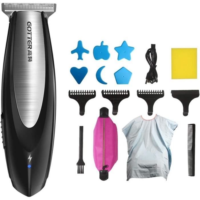 Hommes Cheveux Clippers, Sans Fil Rechargeable Tondeuse À Cheveux Kit ...