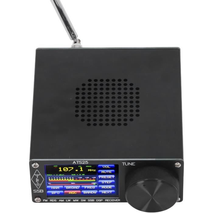 Radio À Ondes Courtes, Récepteur Radio Portable En Alliage D'Aluminium ...