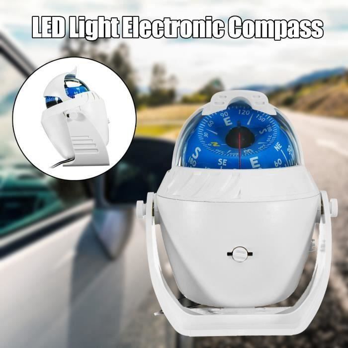 LED Boussole COMPAS Électronique Navigation Bateau Camping Voiture ...