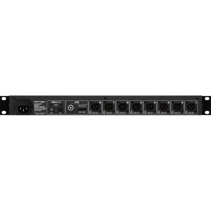 Behringer ULTRAGAIN DIGITAL ADA8200, 8 canaux, 24 bit, 10 - 24000 Hz ...