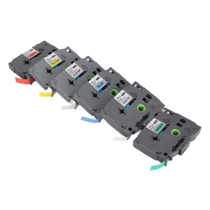 JIM-7374286253416-Label Tape, 12mm Label Maker Tape High Toughness for ...