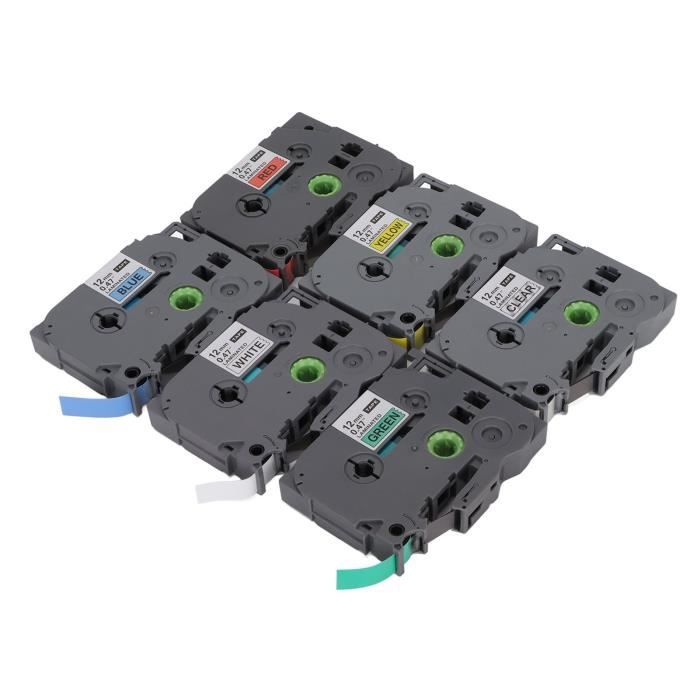 JIM-7374286253416-Label Tape, 12mm Label Maker Tape High Toughness for ...