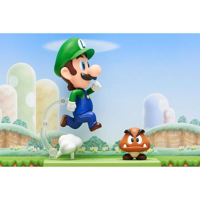 Figurine - GOOD SMILE COMPANY - Luigi 4th-Run - Nendoroid - Vert - 10 ...