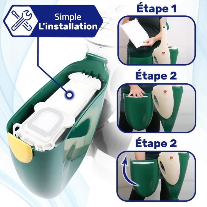 Luernas 6 Pièces Sac Aspirateur Pour Vorwerk Kobold Vk135 Vk136 Sacs ...