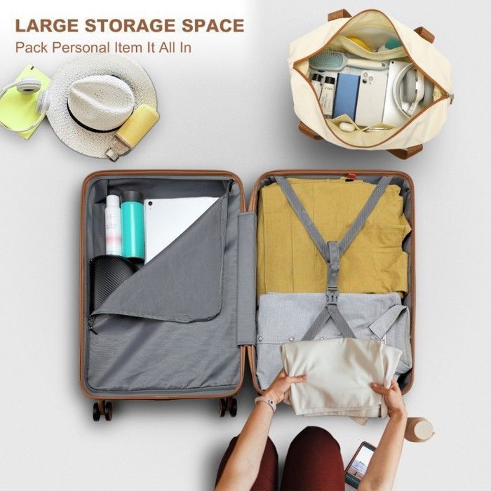 Kono Set de 6 Valises de Voyage (28/55/65/74cm) Ensemble de Valise ...