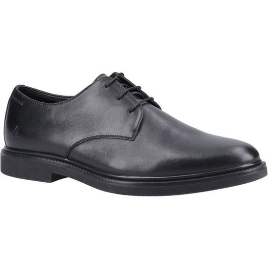 Chaussures En Cuir Noir À Lacets Pour Hommes Noir - Cdiscount Chaussures