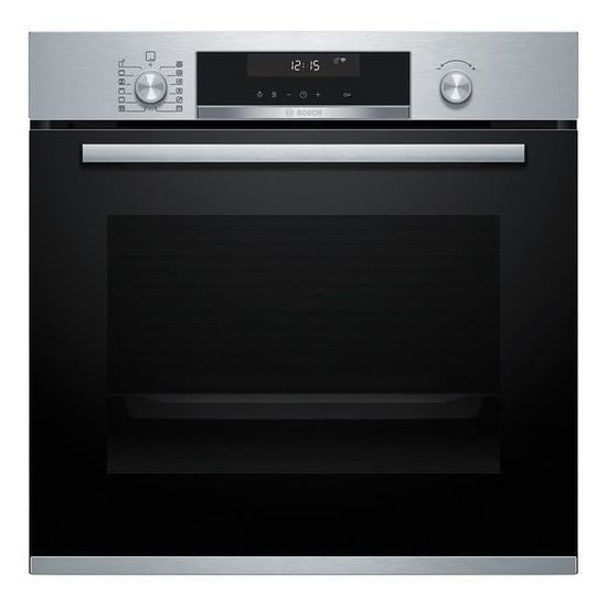 Four à pyrolyse BOSCH HBG5780S6 71 L 3600 W A - Cdiscount Electroménager