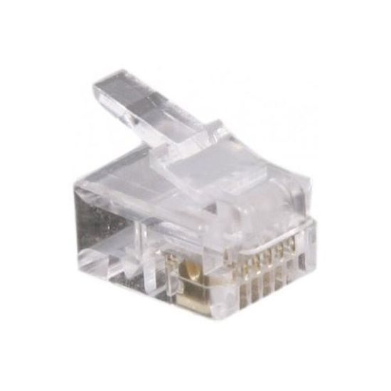 DEXLAN - SACHET DE 10 CONNECTEURS 6/6 RJ12 - Cdiscount Informatique