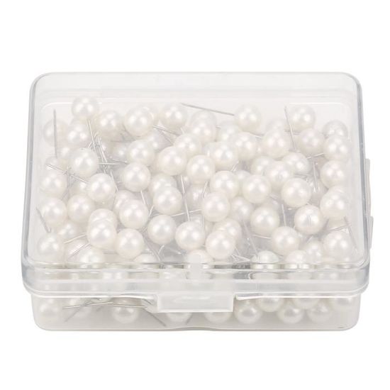 GOTOTOP punaise de carte 200pcs boule ronde en plastique punaise ...