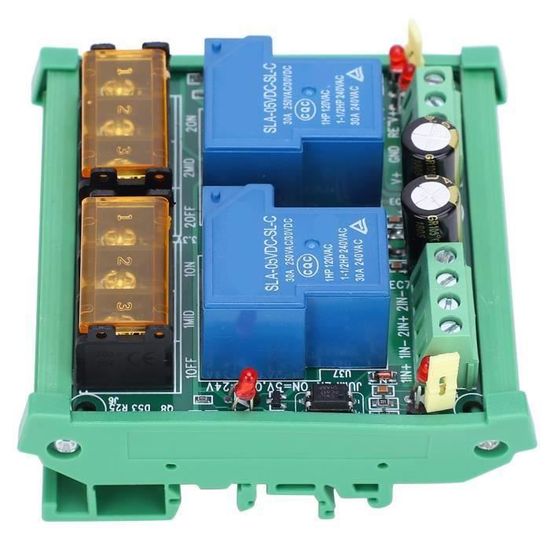 Happy-XUY Module de relais API haute puissance grand courant 5V - 12V 2 ...