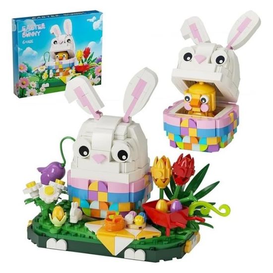 Ensemble de construction,400pcs Poussin doeufs de lapin de Pâques ...