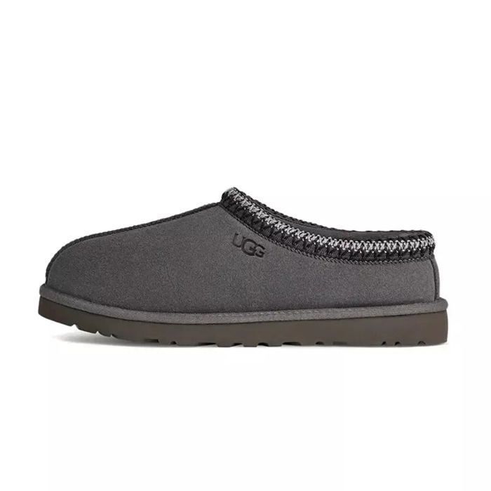 Chausson slippers UGG TASMAN II GRIS/NOIR - Cdiscount Chaussures