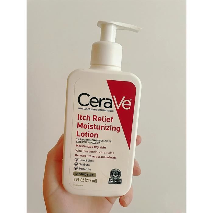 Lotion de soulagement des démangeaisons - Gel moussant à l'acide ...