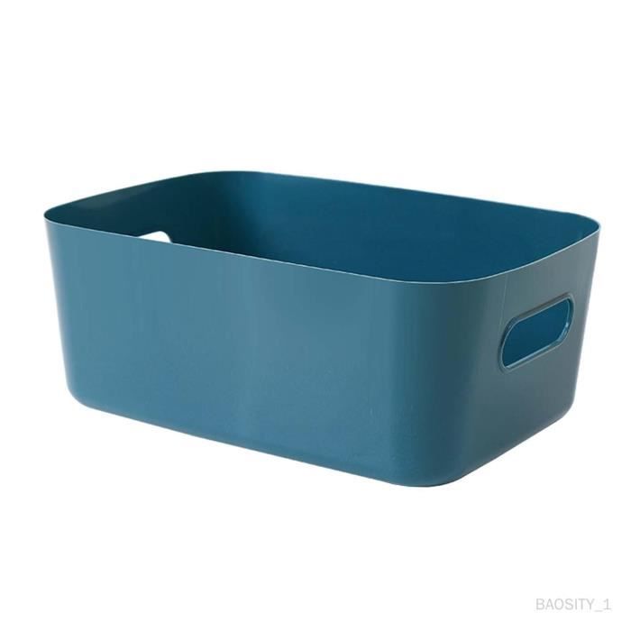 Panier de rangement de bureau, conteneur d'organisation empilable avec ...