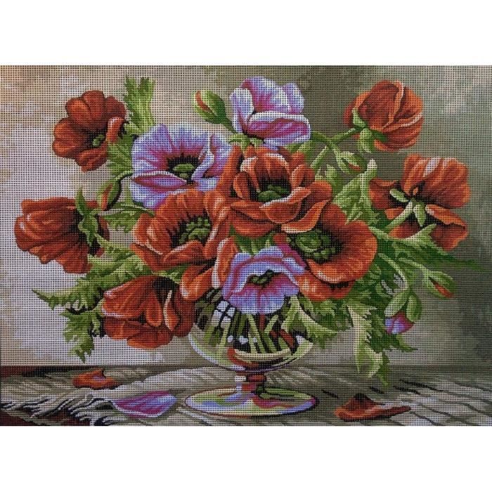 Kit Canevas Au Demi Point De Croix Ensemble De Broderie Tapisserie ...