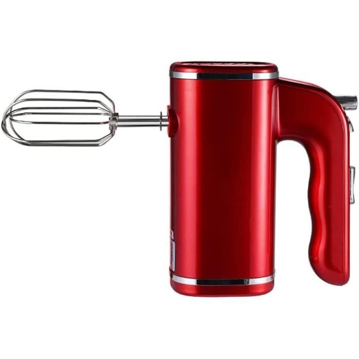 Batteur à Main électrique, 5 Vitesses avec Bouton Turbo léger Fouet à ...