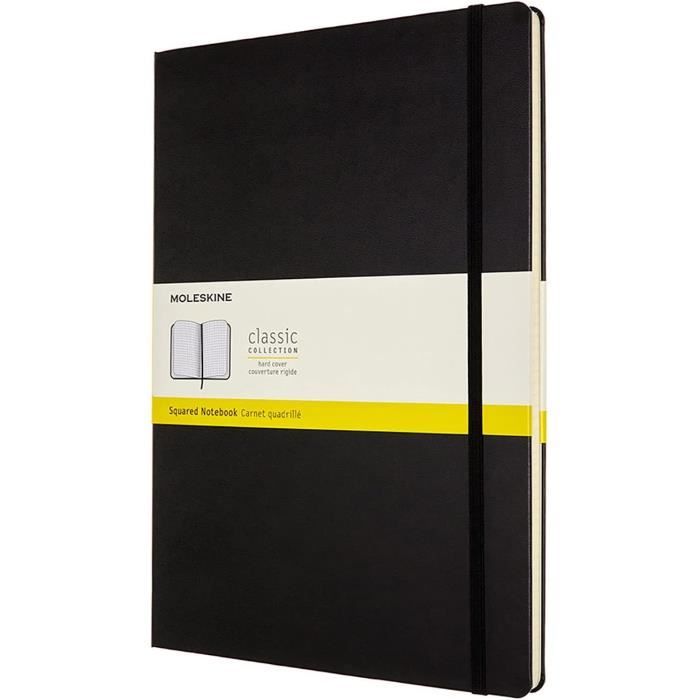 Carnet de Notes Quadrillé Classique, Carnet avec Couverture Rigide et ...
