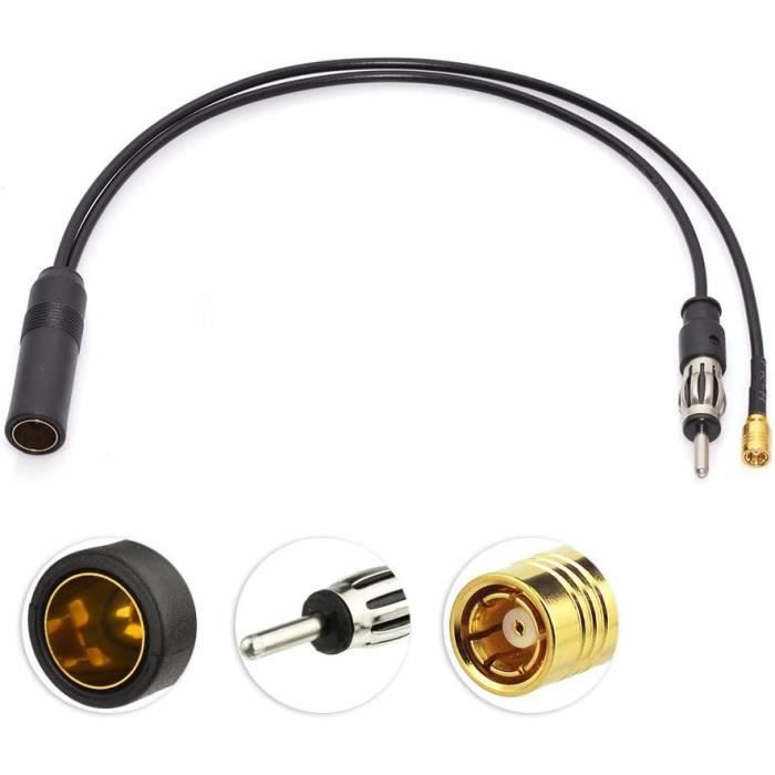 Dab Splitter Dab Antenne Séparateur Câble SMB Antenne Séparateur DIN ...