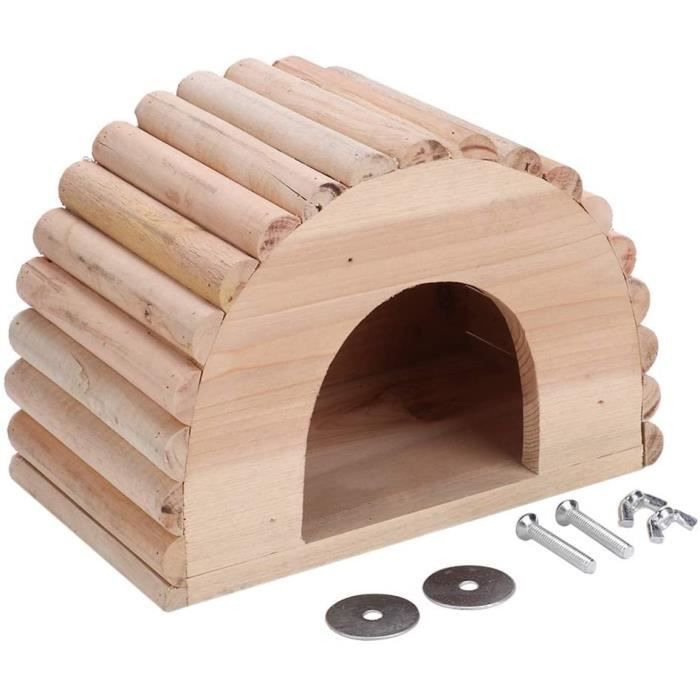 Hamster Maison en Bois Maison de Cochon d'Inde Petits Animaux de ...