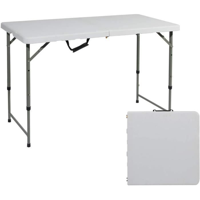 Soges Tables de Jardin Tables de PiqueNique Table de Camping Pliante et ...
