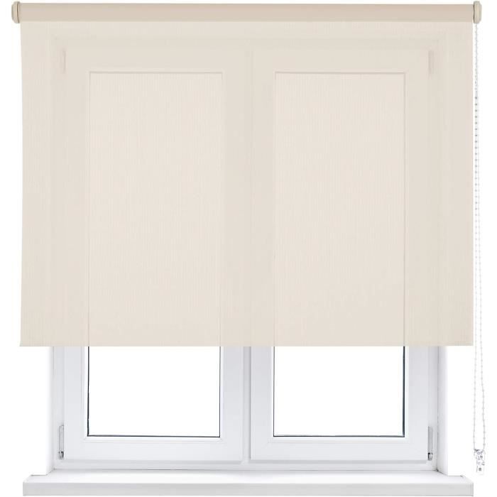 | Store Enrouleur Isolant Thermique Screen Degré D'Ouverture 10% Lin 90 ...