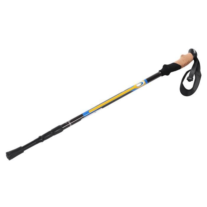 Dilwe bâton de trekking Sports de plein air fibre de carbone anti-choc ...