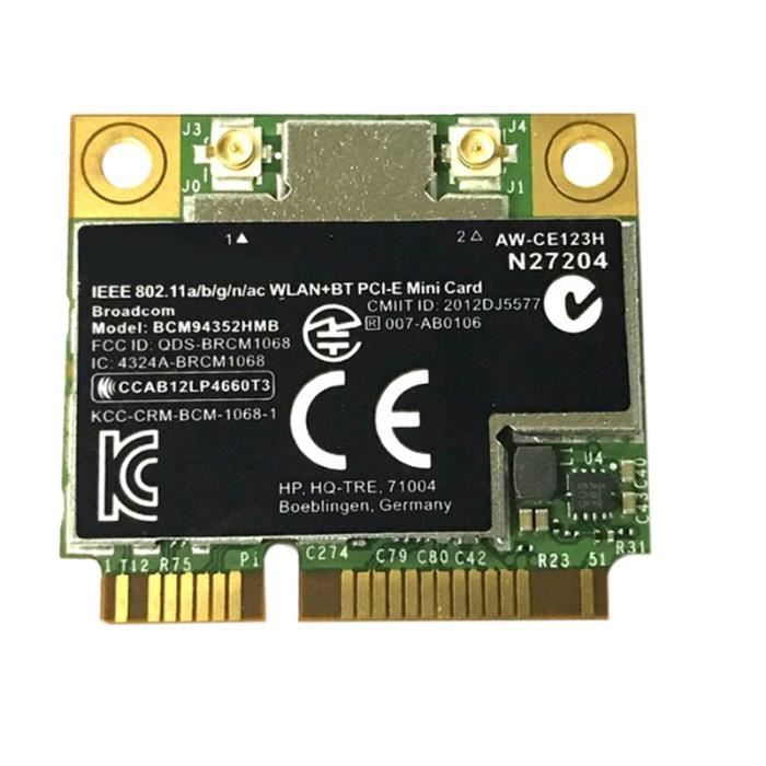 Carte wifi bluetooth mini pci express - Achat / Vente pas cher