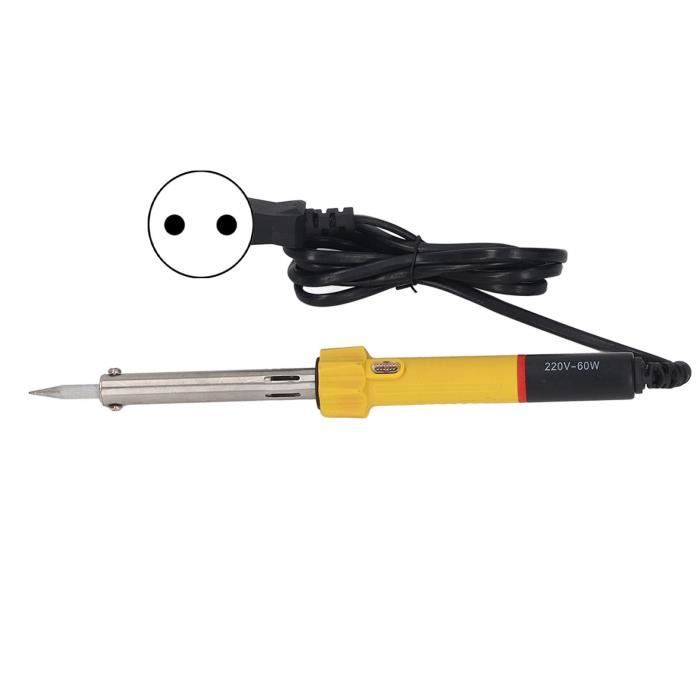 Tbest Kit d'outils de soudure Fer à souder jaune 60W 2min chauffage ...