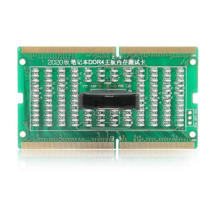 CHE Testeur de carte mère avec interface de slot mémoire DDR4 pour ...