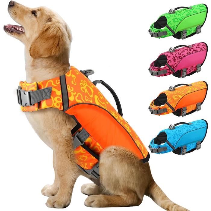 Preserver Aladlj004 Gilet De Sauvetage Pour Chien Et Petit Chien Orange Taille M[u515] - Cdiscount