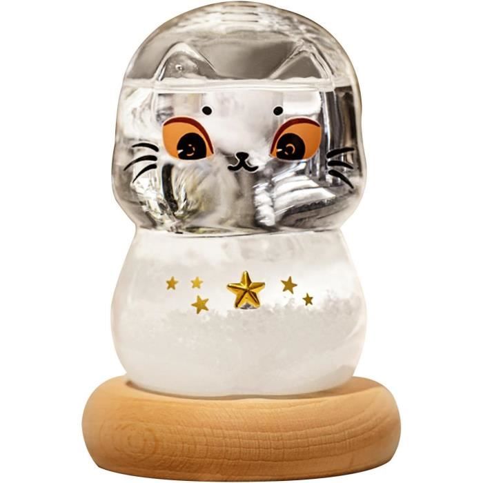 Stations Météo Et Baromètre, Storm Glass Barometer, Verre Créatif Cat ...