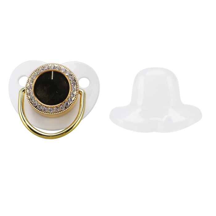 VINGVO Pacifier Bébé Bling avec Clip - Set Nouveau-né Déco Photo DIY ...