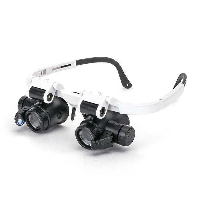 LOUPE OPTIQUE,as shown--Microscope à lunettes mécaniques haute ...