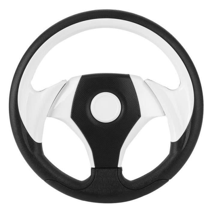 Ashata Volant d'automobile 320mm 125in volant de voiture 6 boulons trou ...