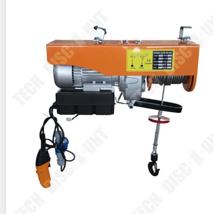TD® Mini palan électrique Palan électrique à câble métallique Palan ...