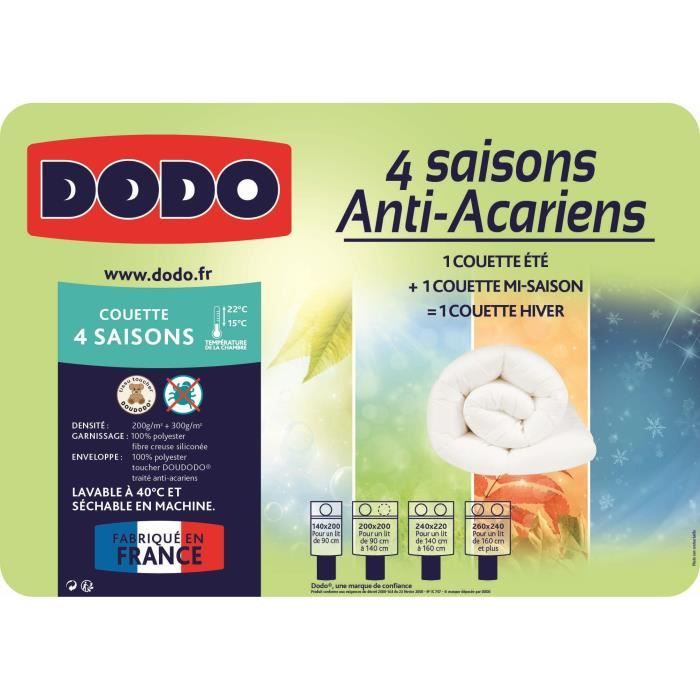 Dodo Couette 4 Saisons