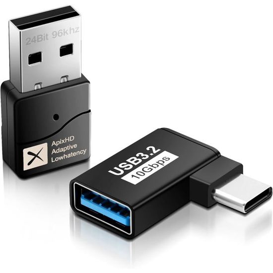 Aptx Adaptateur Dongle Usb Bluetooth 5.2 Clé Bluetooth Usb Adaptateur ...
