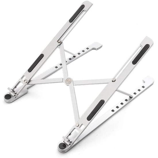 Table de Lit Pliable Portable pliant PC en alliage d'aluminium Support ...