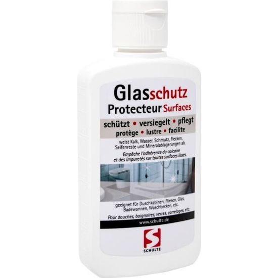 Produit de protection pour verre, effet anticalcaire, Schulte ...