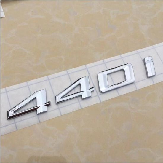 Autocollants ABS Coffre Arrière Lettre Emblème Badge INSIGNE MARQUE ...