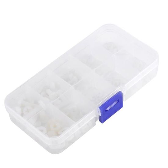 Cikonielf Vis Set of Screw Nut Washers, 150pcs Screws Nuts M2 M2.5 M3 ...