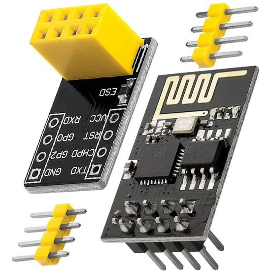 Esp8266 Esp-01S Module Émetteur-Récepteur Série Sans Fil Wlan Wifi Avec ...