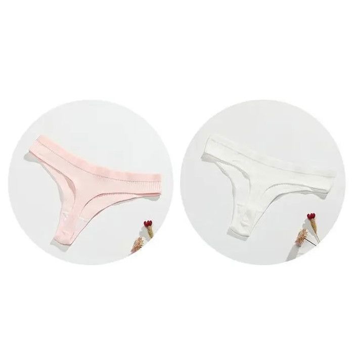 Culotte string en coton pour femme,sous-vêtement sexy,taille basse ...