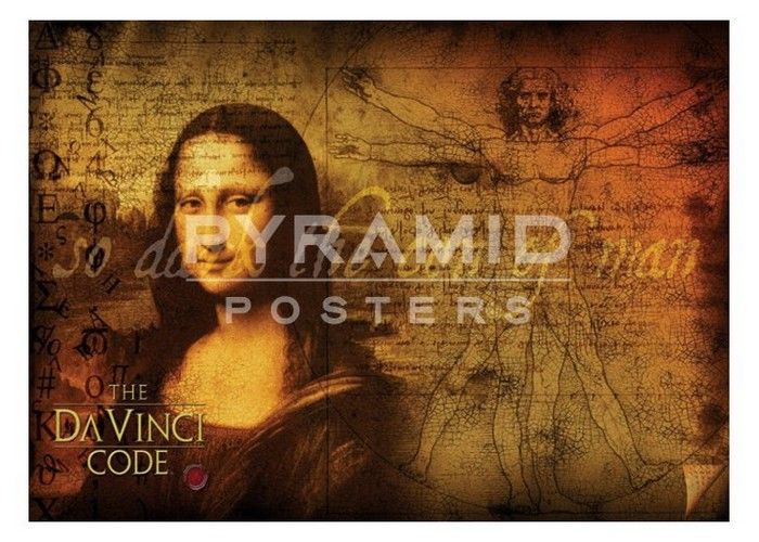 DA VINCI CODE - MONA LISA - 61x91,5cm - Affiche / Poster - Cdiscount Maison