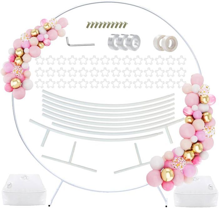 Arche De Ballon En Métal Support D'Arche De Ballon Semi-Circulaire Pour ...