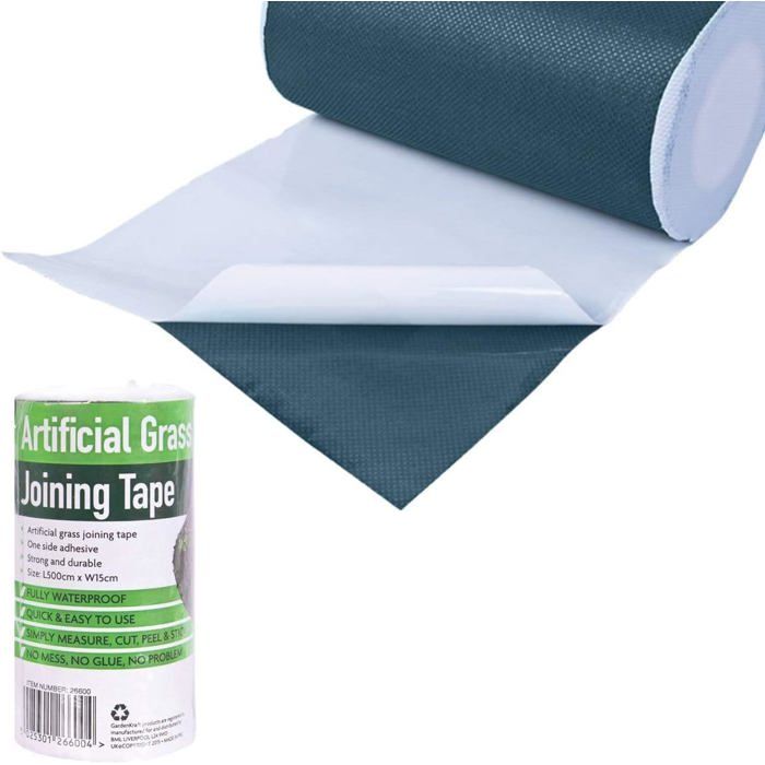 GardenKraft Benross Metre Roll 15cm Wide Artificial Grass Joint Tape ...